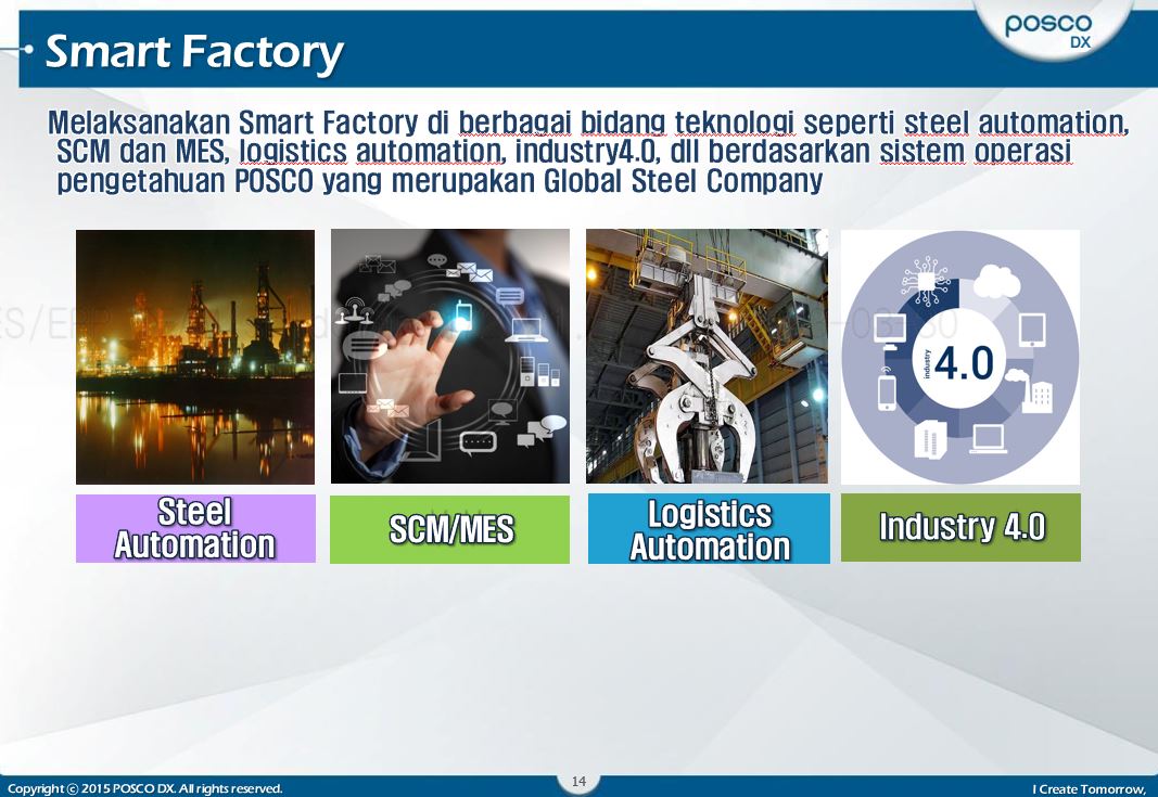 PT.Posco DX Indonesia - Overview Company