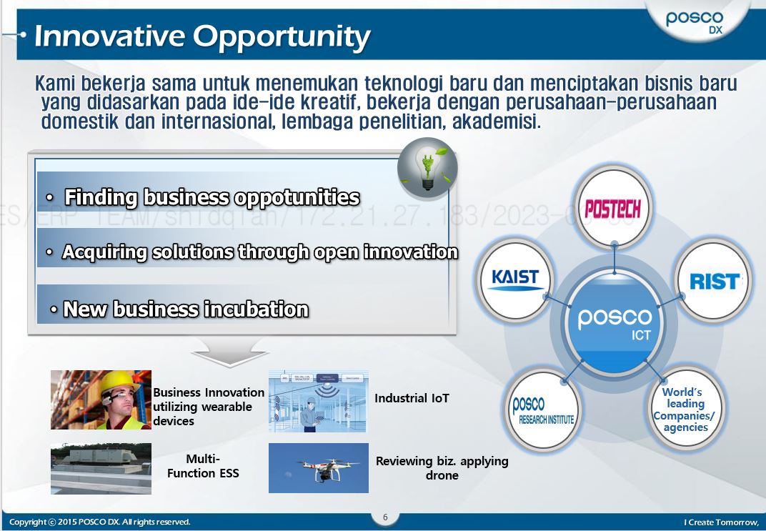 PT.Posco DX Indonesia - Overview Company